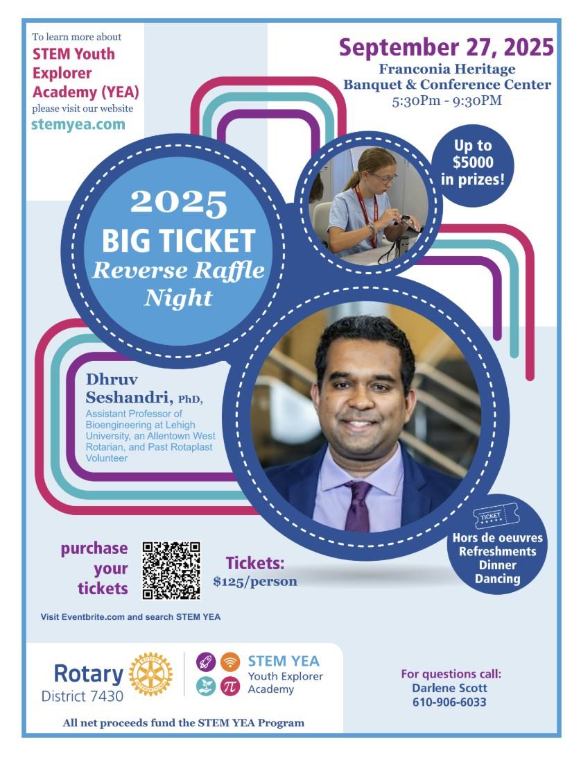 STEM YEA 2025 | Rotary Club of Souderton-Telford